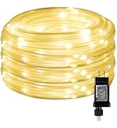 Amazon.com: LE 33ft 240 LED Rope Light, Waterproof, Connectable, Low ...