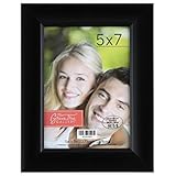 Amazon.com: Green Tree Gallery Shaped Frame, MDF, Black, for a 7 x 5 inch Photo