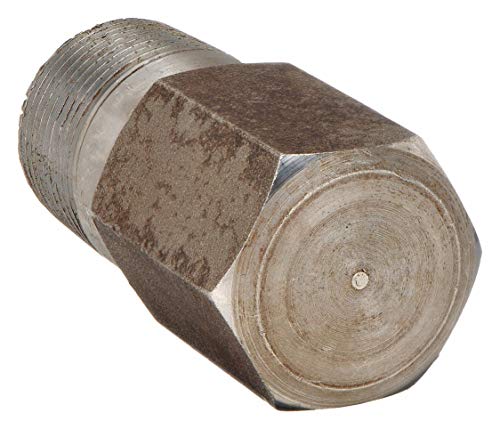 Hex Head Bull Plug, 1/2 In, NPT, Steel: Industrial Pipe Fittings ...