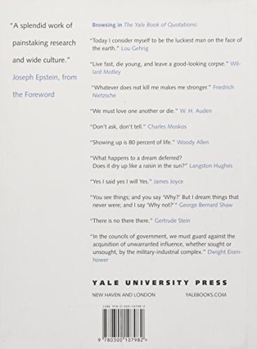 The Yale Book of Quotations | Pricepulse