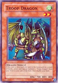 Amazon.com: Yu-Gi-Oh! - Troop Dragon (LOD-042) - Legacy of Darkness - 1st Edition - Common: Toys ...