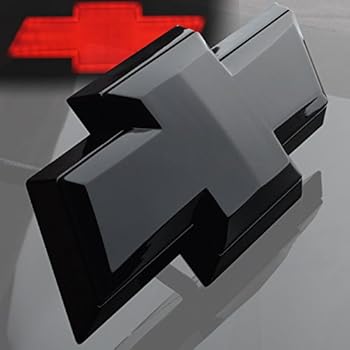 Amazon.com: OEM NEW Illuminated Bow Tie Emblem Kit Front Rear Black ...