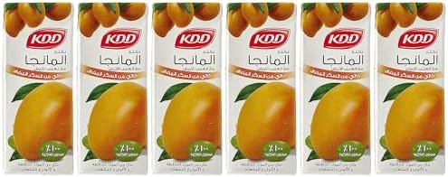 Kdd Long Life Mango Juice, 6 X 180 ml- Pack of 1 price in Saudi Arabia ...