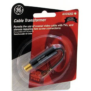 Amazon.com: GE AV93202 Coax Cable Transformer: Home Audio & Theater