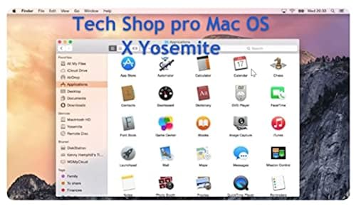 Tech Shop Pro Full Install Full support DVD Mac OS X 10.10 Yosemite ...