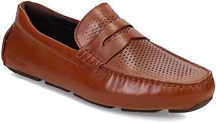 Cole Haan Men's Grand Laser Penny Driver Driving Style Loafer, British ...
