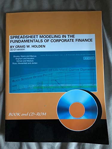 Amazon - Spreadsheet Modeling in the Fundamentals of Corporate Finance ...