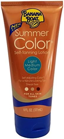 Banana Boat Summer Color Sunless Self Tanning Lotion, Reef Friendly ...