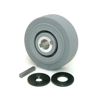 4-inch Drive Wheels with 3/4-inch Keyed Hubs: Amazon.com: Industrial ...