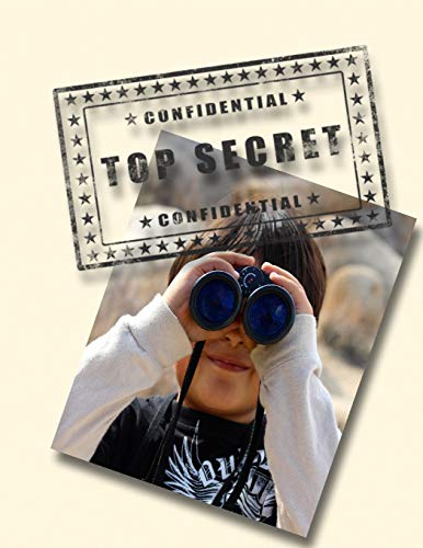 Top secret: The ultimate spy Journal for super sleuths - Boy with spy ...
