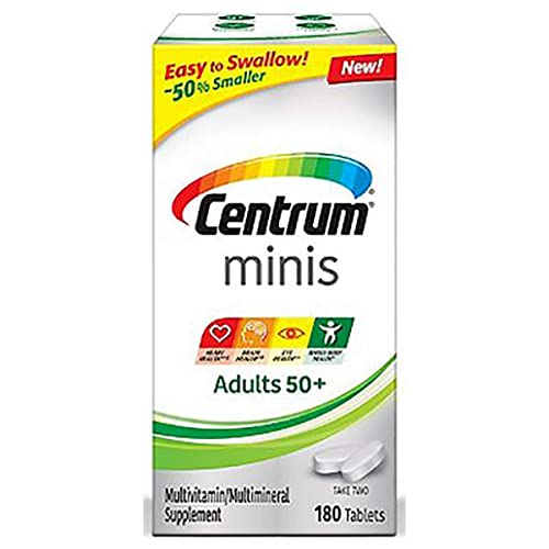 Centrum Multivitamin/Multimineral Minis Adults 50+ 180 Tabs in Kuwait ...