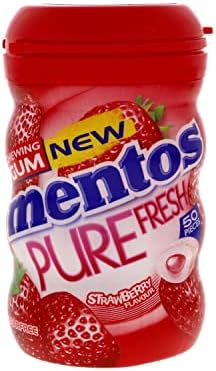 Mentos Pure Fresh Strawberry Chewing Gum, 87.5g - Pack of 1 price in ...