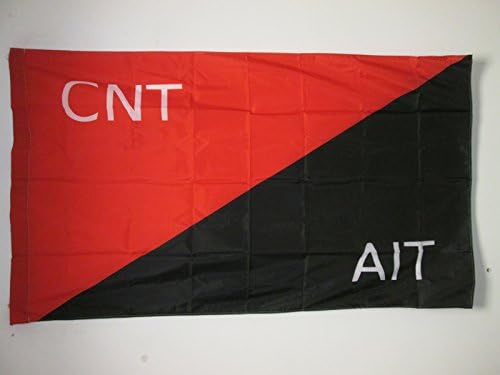 AZ FLAG Bandera de la MILICIA CONFEDERAL DE LA CNT-FAI 150x90cm para ...