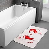 Color Changing Bloody Bath Mat