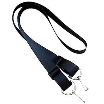 Amazon.com | Black Shoulder BAG Briefcase Carry Strap HEAVY DUTY Metal ...