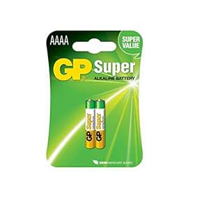 Pilha alcalina AAAA LR61 5 Cartela Com 2 unidades 25A: Amazon.com.br ...