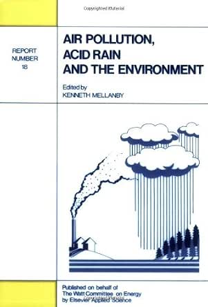 Amazon.com: Air Pollution, Acid Rain and the Environment: Report Number ...