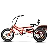 Addmotor Motan Electric Trike Adults, 85MI, 20x4 Fat Tire 3 Wheel ...