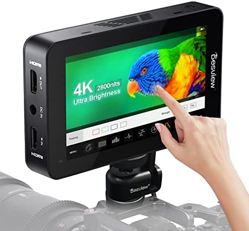 Desview R6 Camera Field Monitor, 5.5inch Touch Screen Field Monitor ...