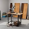 FLEXIMOUNTS Work Bench w/Drawer, 3000-lb Capacity，48“x 24“ Garage ...