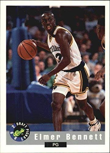 Amazon.com: 1992 Classic #74 Elmer Bennett NBA Basketball Trading Card ...
