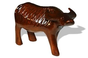 Philippine Carabao Water Buffalo Statue Figurine Wood Carving Home ...