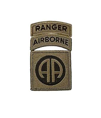 Amazon.com: 82nd Airborne Division with Airborne and Ranger Tabs - OCP Patch with Hook Fastener ...