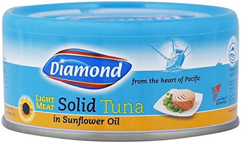Diamond Solid Tuna In Sunflower Oil, 170 g price in UAE | Amazon UAE ...