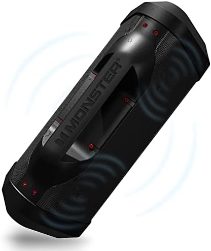 Monster Portable Wireless Bluetooth Speaker, 120W Rechargeable Wireless ...