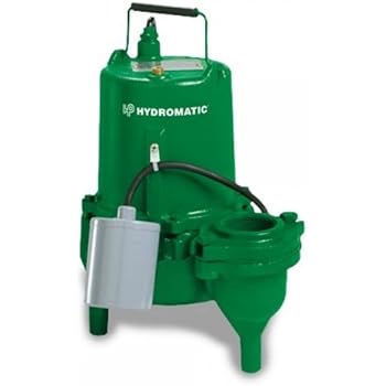 Hydromatic MSKV50AW1 Submersible Sewage Pump with Tethered Float Switch ...