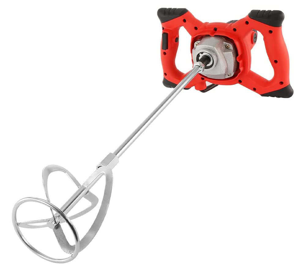VOTOER 2100W Electric Handheld Paint Cement Mortar Concrete Mixer ...