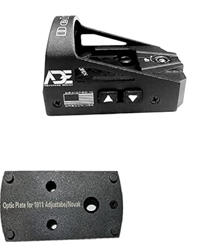 Ade Advanced Optics Delta RD3-012 Dot Sight + Optic Mounting Plate for ...