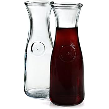 Amazon.com | Bormioli Rocco Ypsilon Clear Carafe, 0.5 Liter: Carafes & Pitchers