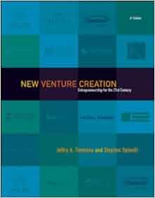 New Venture Creation: Entrepreneurship for the 21st Century, 8th ...