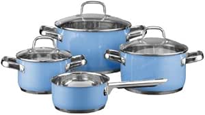 Amazon.com: ELO Classic Color 7-Piece Cookware Set, Blue Sky: Home ...