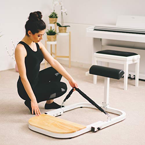 Fit Clinic Hip Thrust Machine | Hip Pad for Exercise & Booty Workouts ...