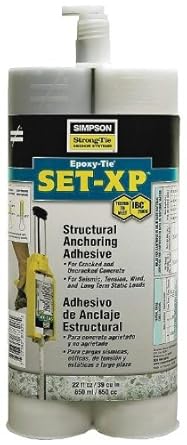 Simpson Strong Tie Set-XP22 Epoxy Anchoring Adhesive (Case of 10 ...