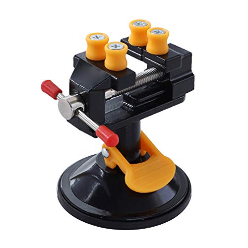 Yakamoz Universal Mini Suction Vise Clamp 360 Degrees Drill Press Vise ...