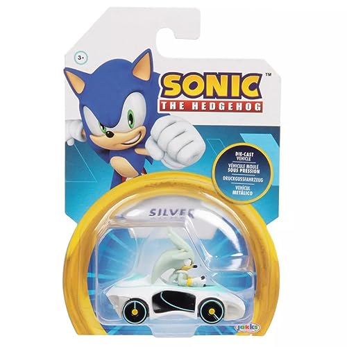 Sonic The Hedgehog Team Racing Silver Die-Cast Vehicle in Kuwait | Whizz