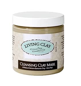 Amazon.com : Living Clay Cleansing Clay Mask - All Natural Calcium ...
