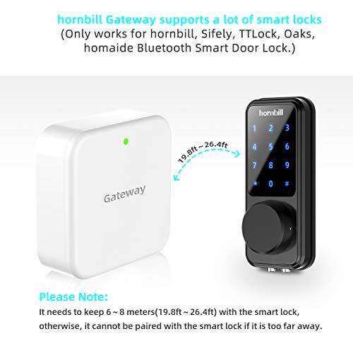hornbill Wi-Fi Gateway/Wi-Fi Bridge, Keyless Entry Electronic Smart ...