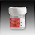 Globe Scientific 6518FL Pre-Filled Click Close Container, 20mL, PP, Filled with 10mL of 10% ...