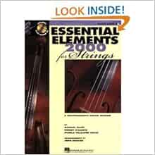 Essential Elements 2000 Violin Book 2 Bk/CD: Various: 8581124055555 ...