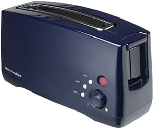 Amazon.com: KitchenAid KTT460BU 2-Slice, Single-Slot Digital Toaster ...