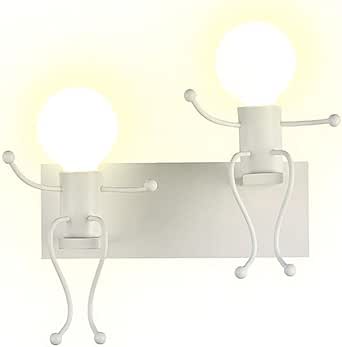 SOUTHPO LED Wall Light Fixtures Creative Cartoon Staggered Double ...