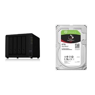 Synology DS418play NAS Disk Station, 4-bay, 2GB DDR3L + Two Seagate 6TB ...