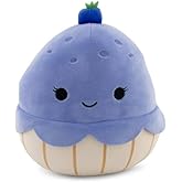 Amazon.com: Squishmallows 8" Bluby The Blueberry - Officially Licensed ...