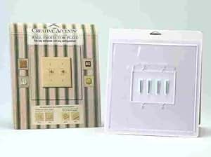 Creative Accents- Clear Wall Protector Plate for any 2G Wallplate ...