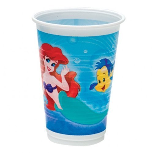 Ariel the Little Mermaid Cups 8pk: Amazon.co.uk: Kitchen & Home