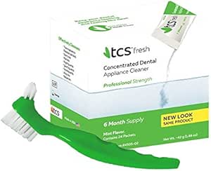 Amazon.com: TCS Concentrated Dental Appliance Cleaner (6 Month Supply ...